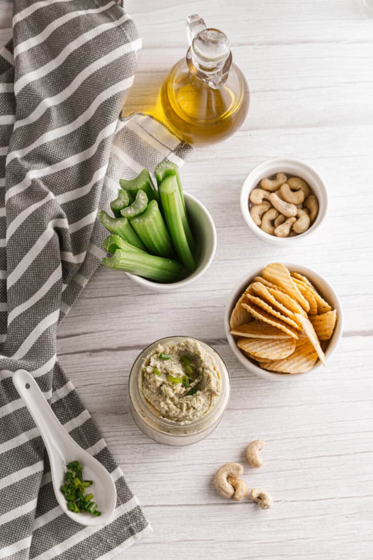 Vegan Cashew Cheese Spread - Two City Vegans
