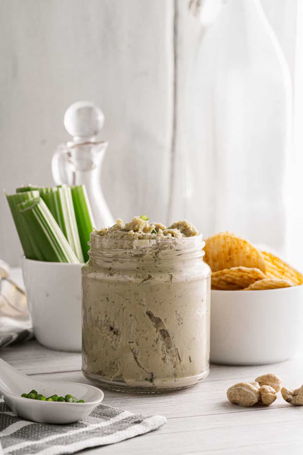 Vegan Cashew Cheese Spread - Two City Vegans