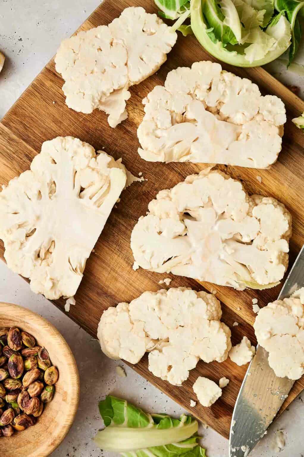Oven Roasted Vegan Cauliflower Steaks Recipe - Two City Vegans