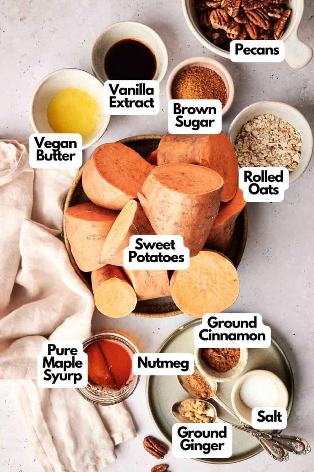 Easy Vegan Sweet Potato Casserole Recipe - Two City Vegans