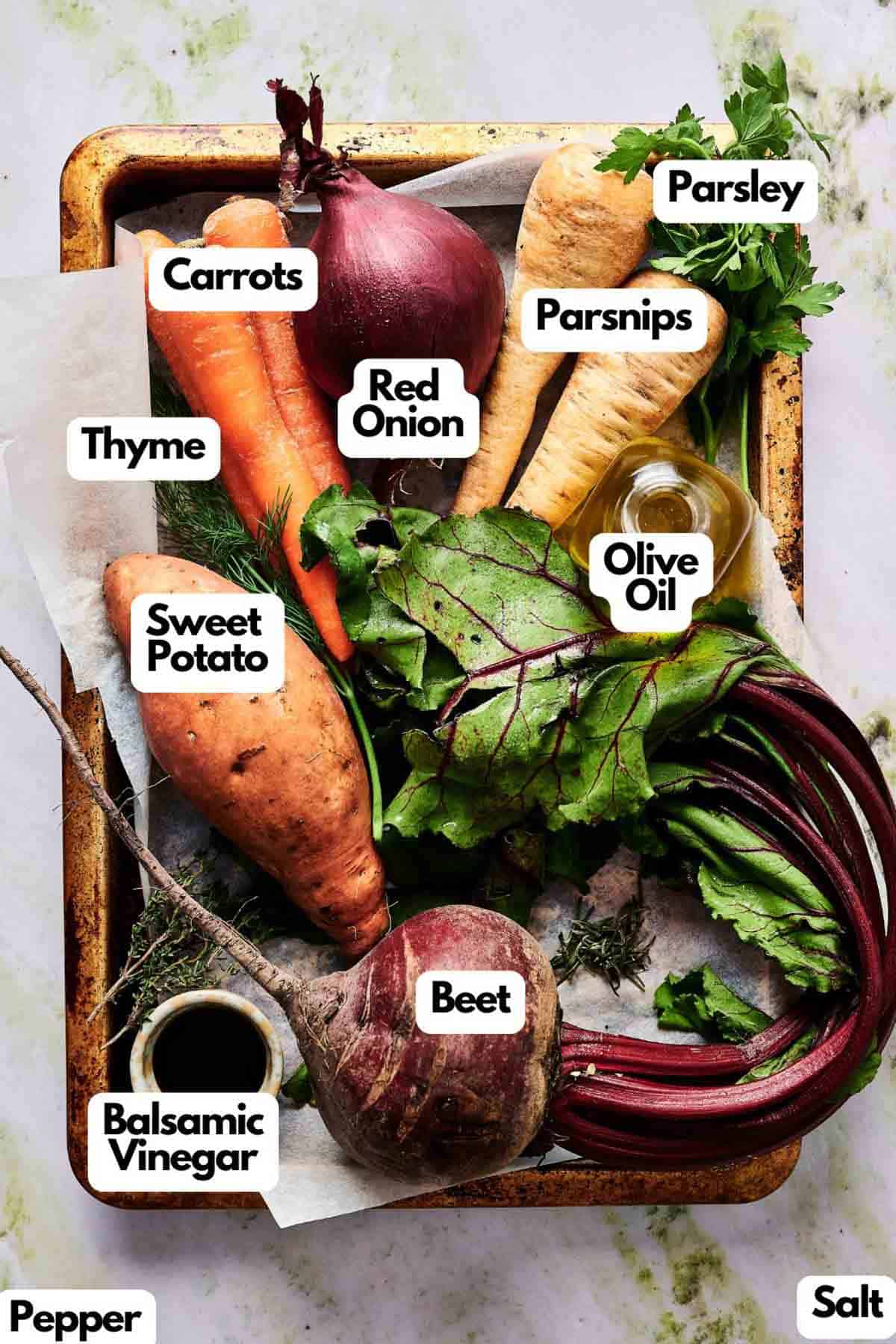 Roasted Root Vegetables - Two City Vegans